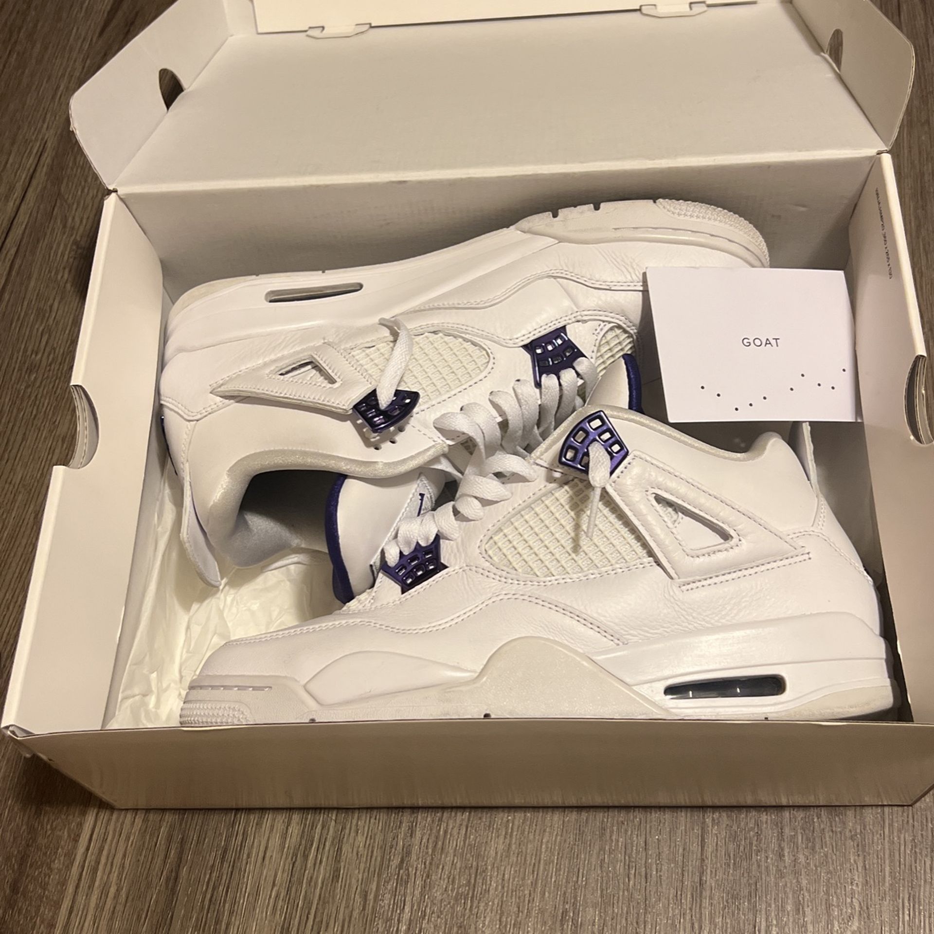 Metallic purple Jordan 4s for Sale in San Antonio, TX - OfferUp