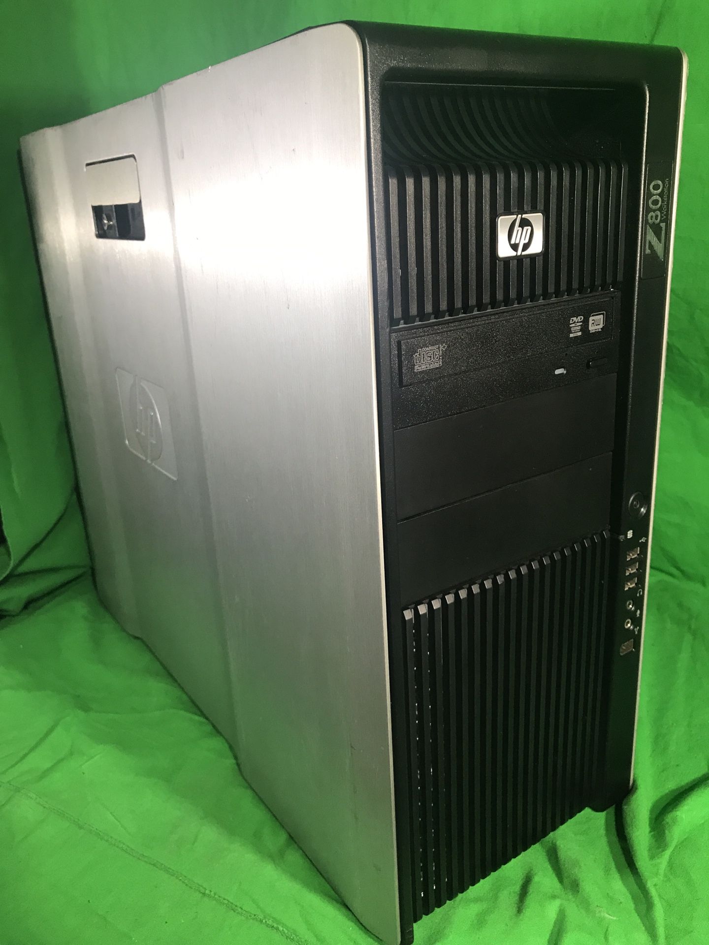 HP Z800 Workstation Dual Xeon X5650 250GB HD 12GB Nvidia Quadro FX 3450 ...