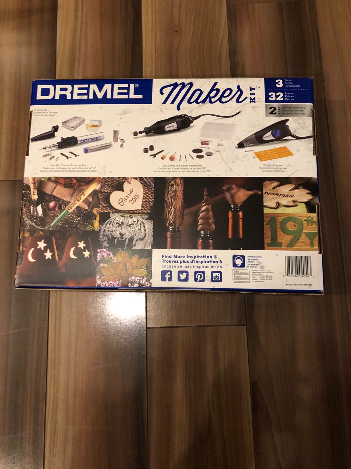 Makerskit Logo New Dremel 3 Tool Combo Craft & Hobby Maker Kit Tools