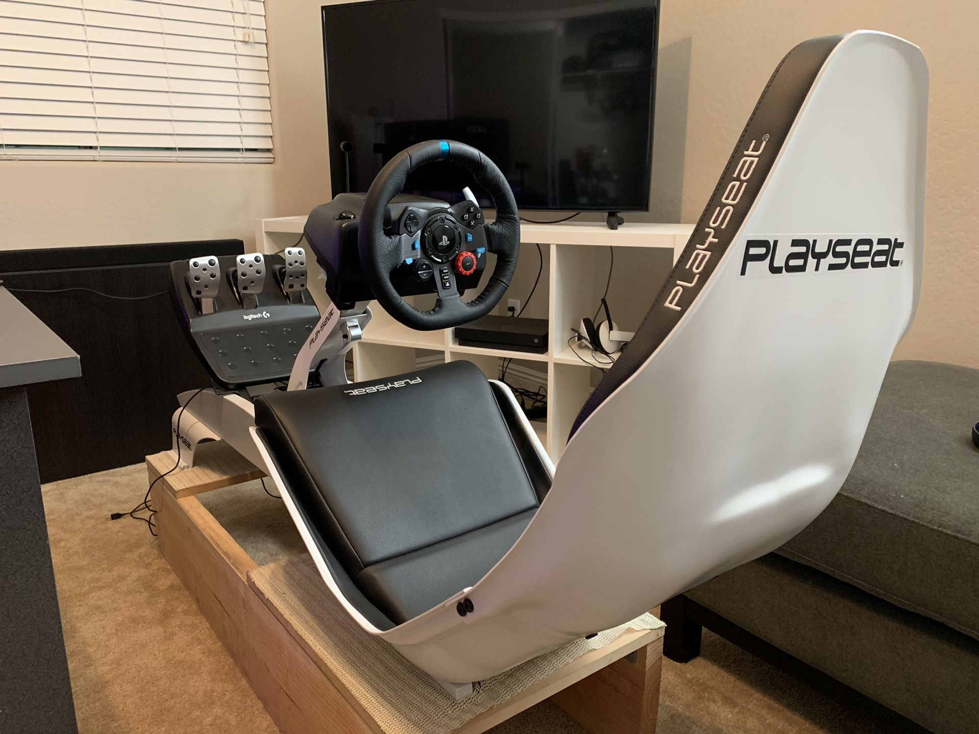 Playseat F1 Racing Simulator Seat Setup With Logitech G29