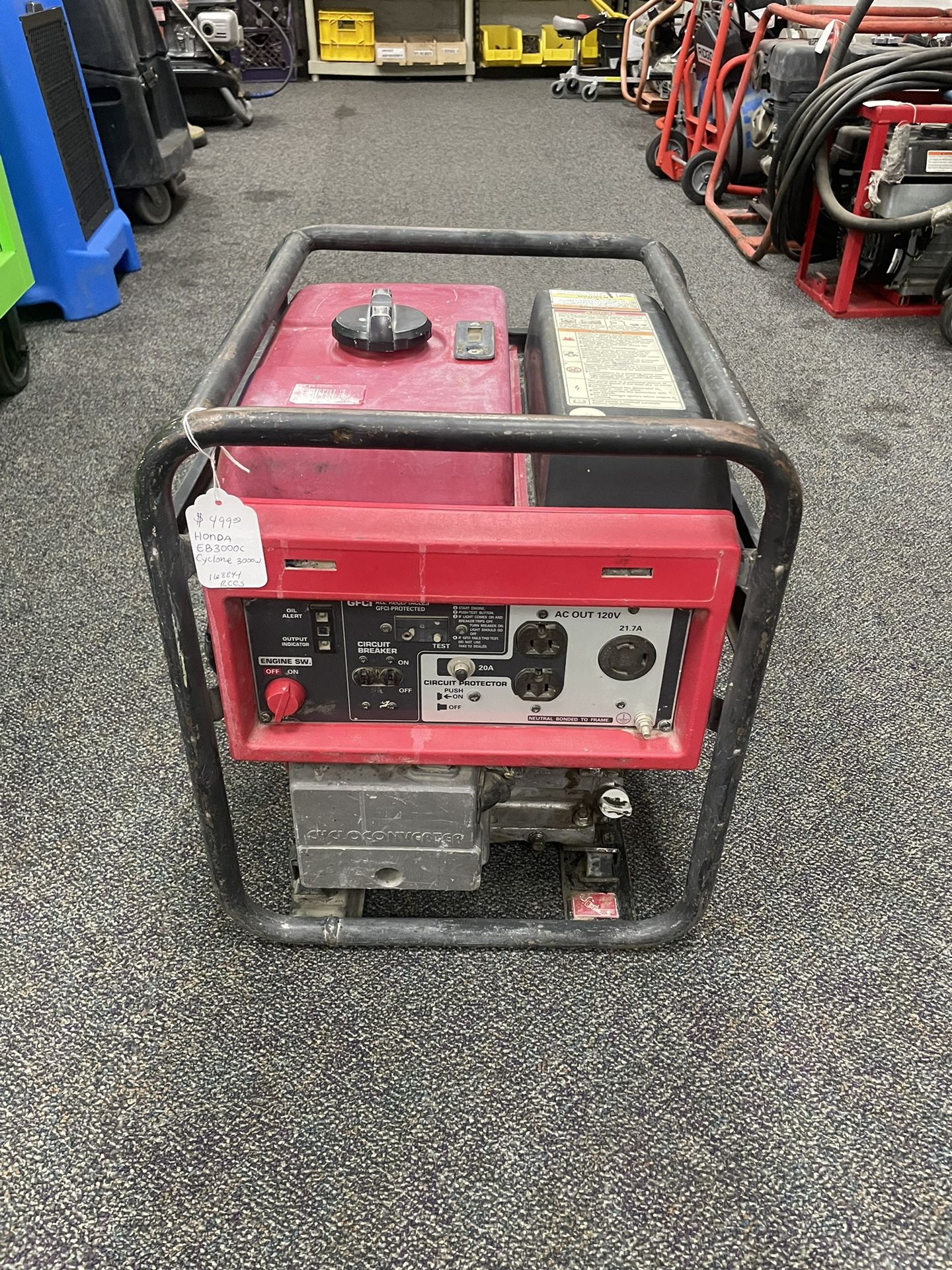 Honda EB3000C Cycloconverter3000W Generator for Sale in Riverside, CA ...