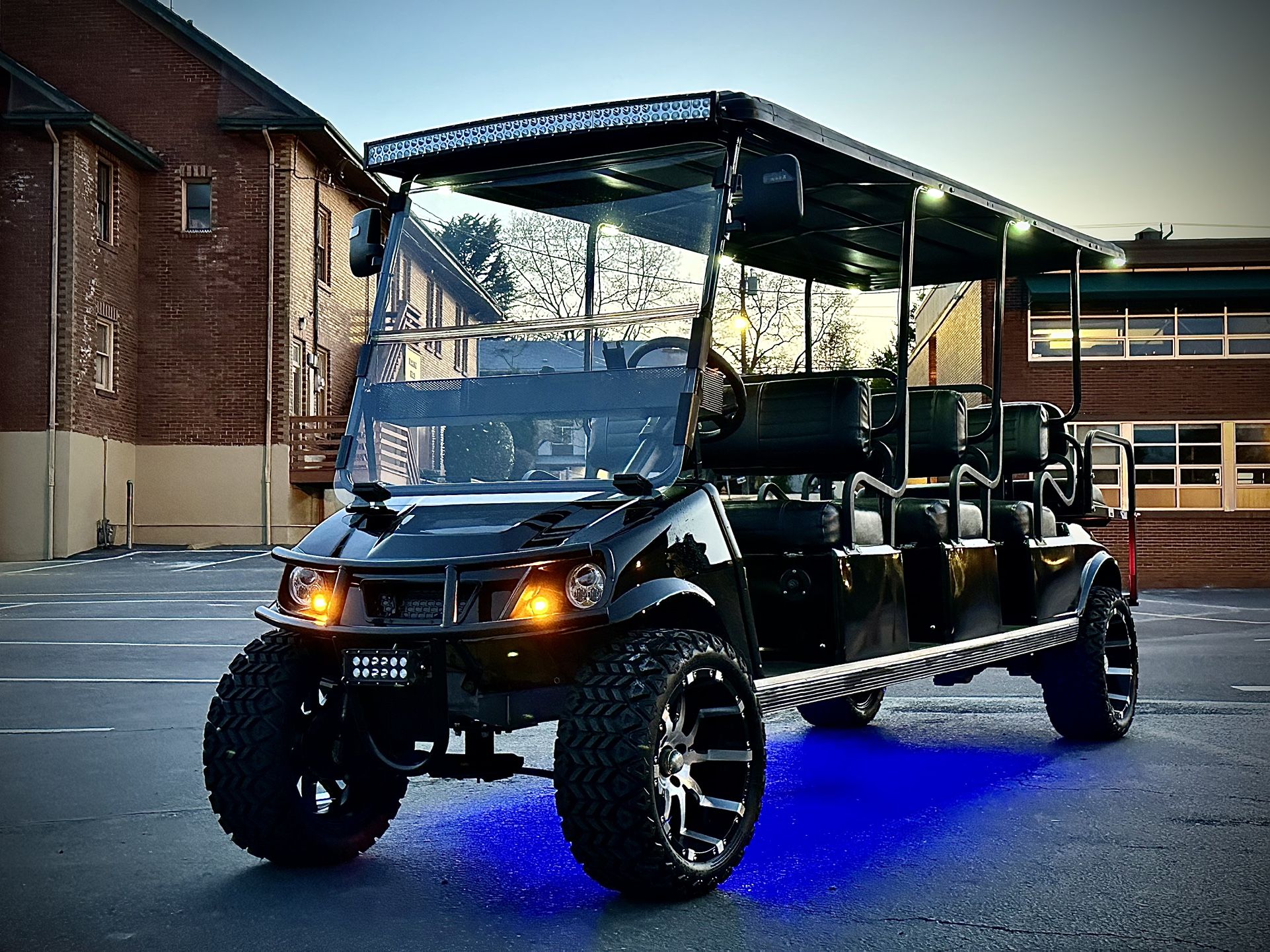 Club Car Villager 8 seater Passenger Gas ️ Golf Cart Shuttle for Sale ...