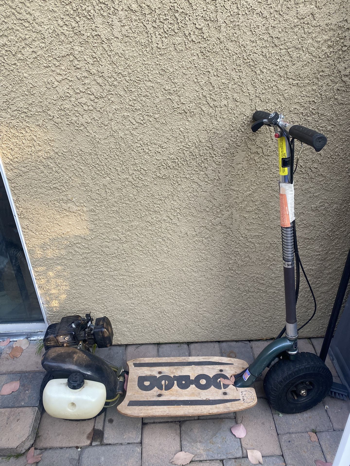 Goped Bigfoot Scooter Gas Powered Tire Chain Bike for Sale in Rancho ...