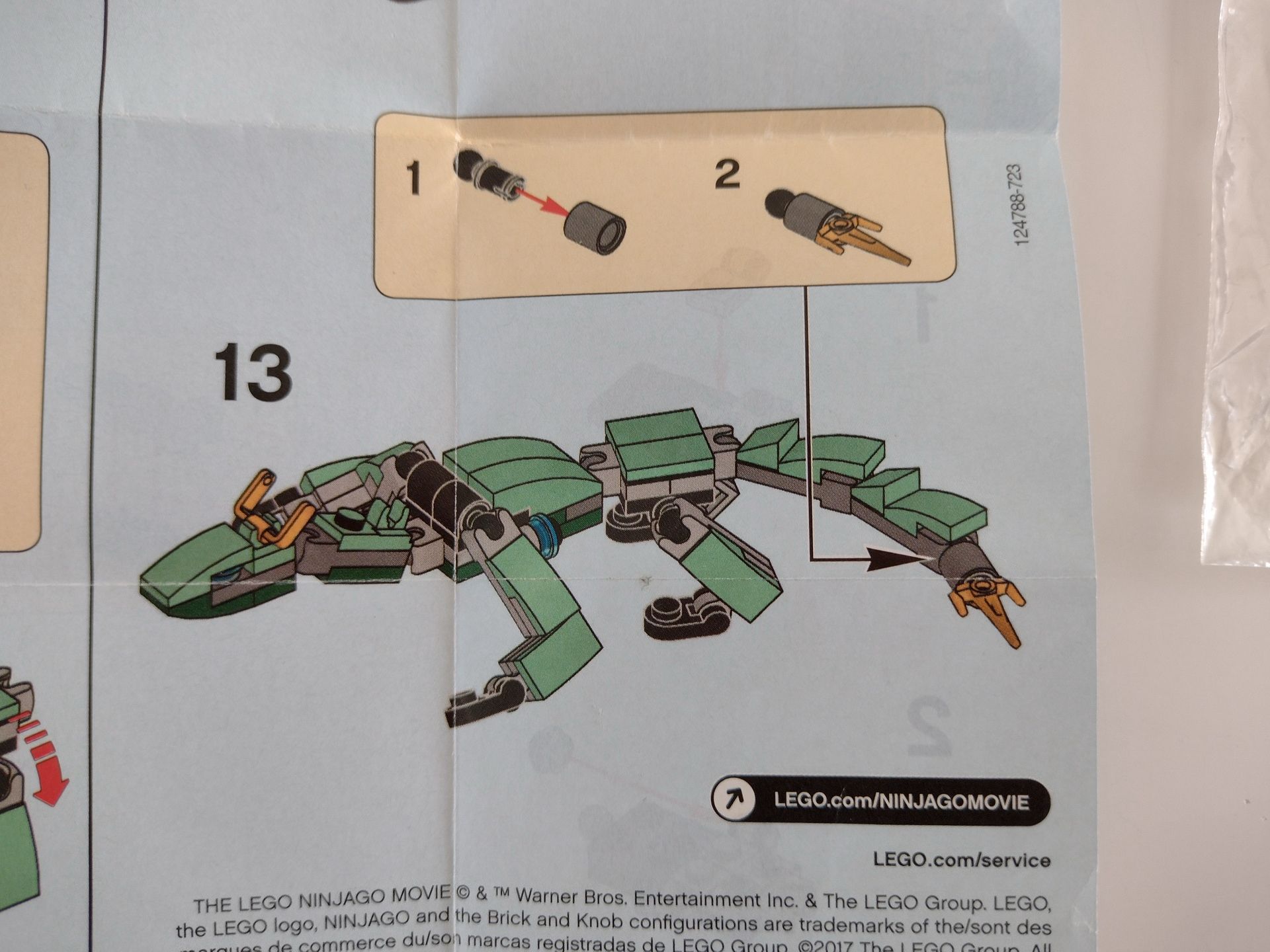 Lego 30428 Green Ninja Mech Dragon - 60pcs for Sale in Tampa, FL - OfferUp