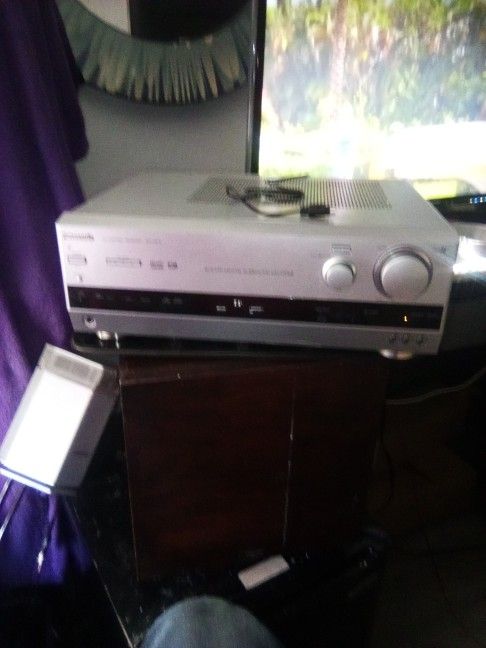 Panasonic Receiver Stereo With Four Speakers Two Standing for Sale in ...