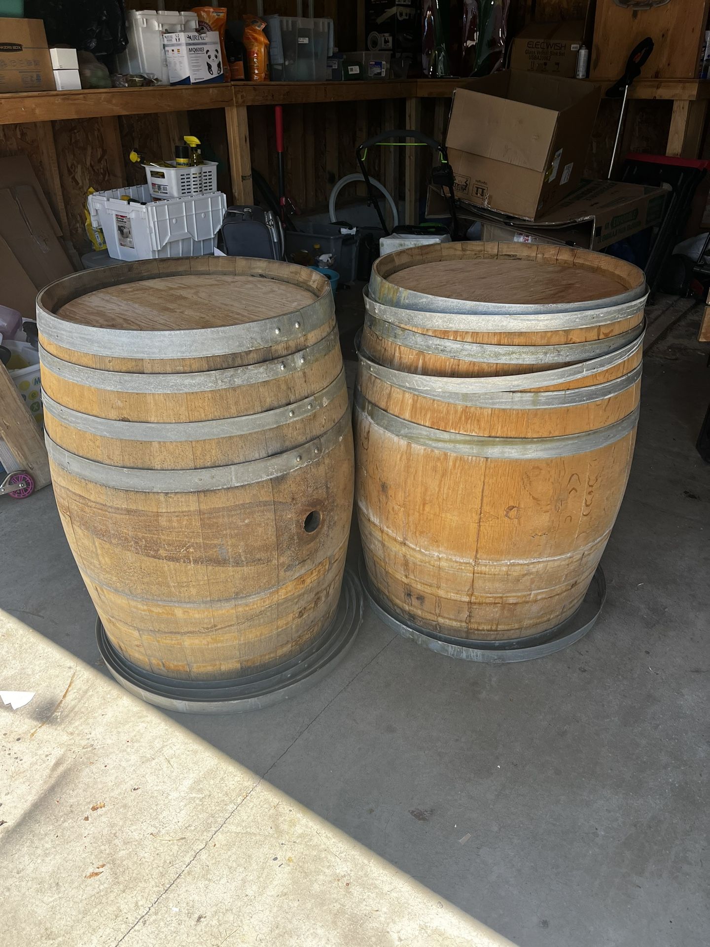 Empty Wine Barrels for Sale in Dupont, WA - OfferUp