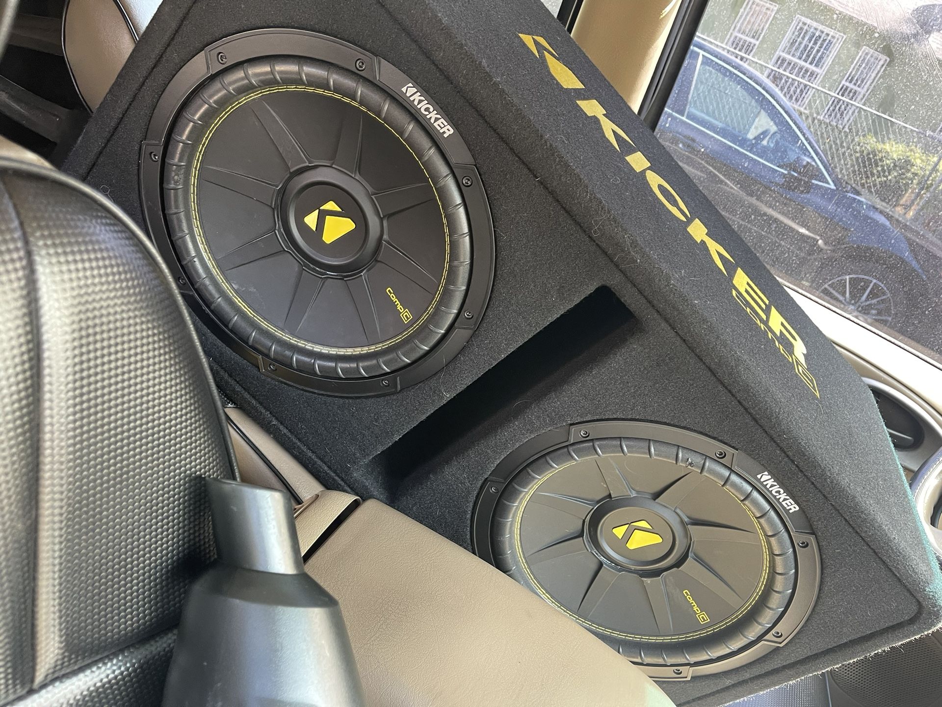 Two 12” Kicker Sub Box for Sale in Los Angeles, CA - OfferUp