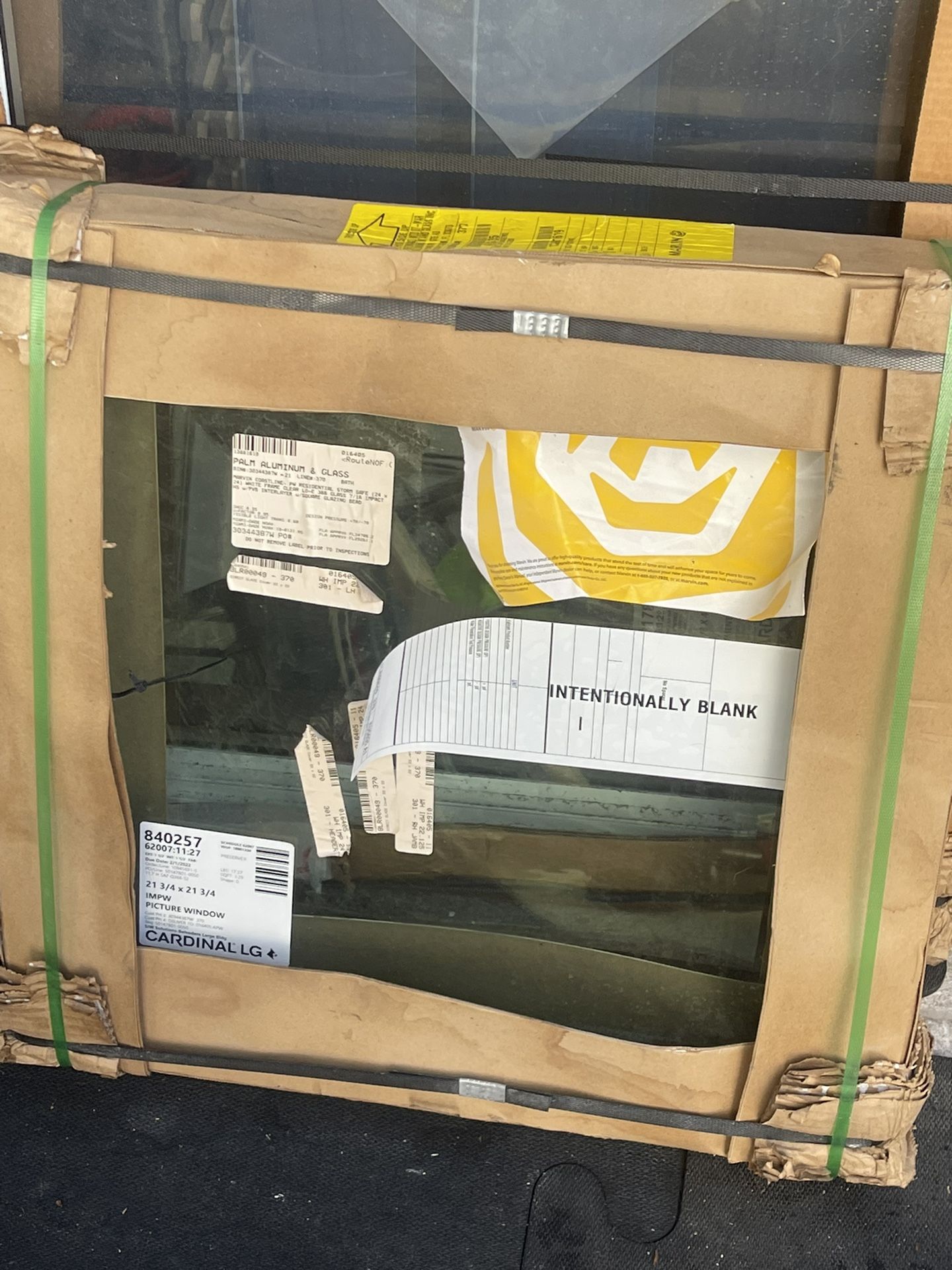 Marvin Impact Picture Window 21 3/4 X 21 3/4 for Sale in Miami, FL ...