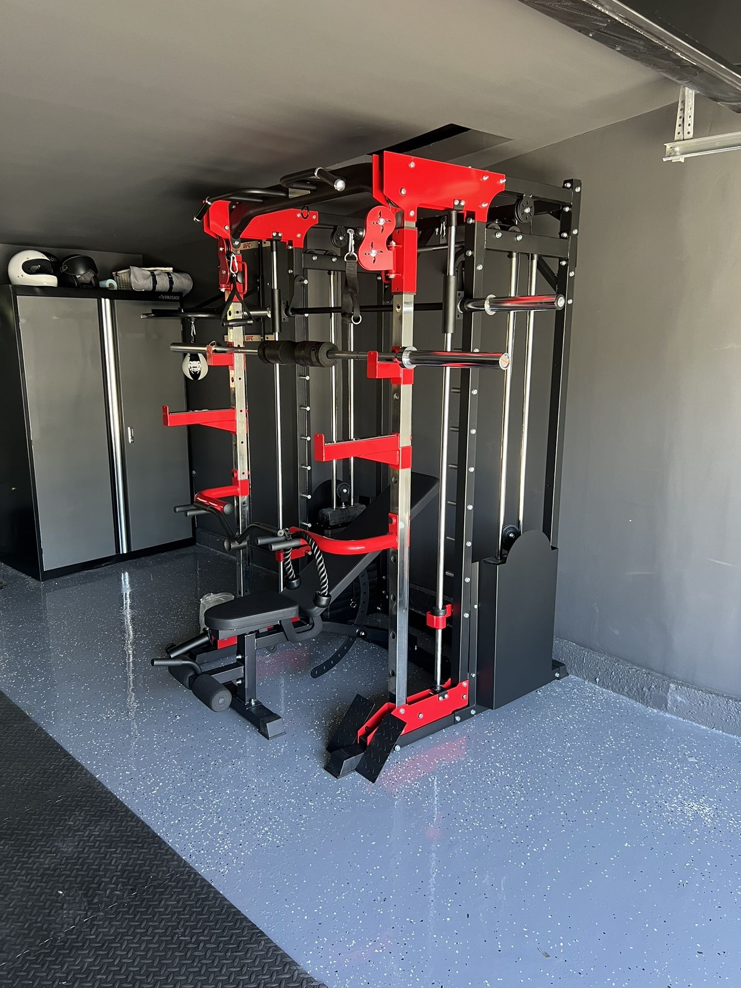 Free Delivery/Install Complete Smith Machine Bundle for Sale in Los ...