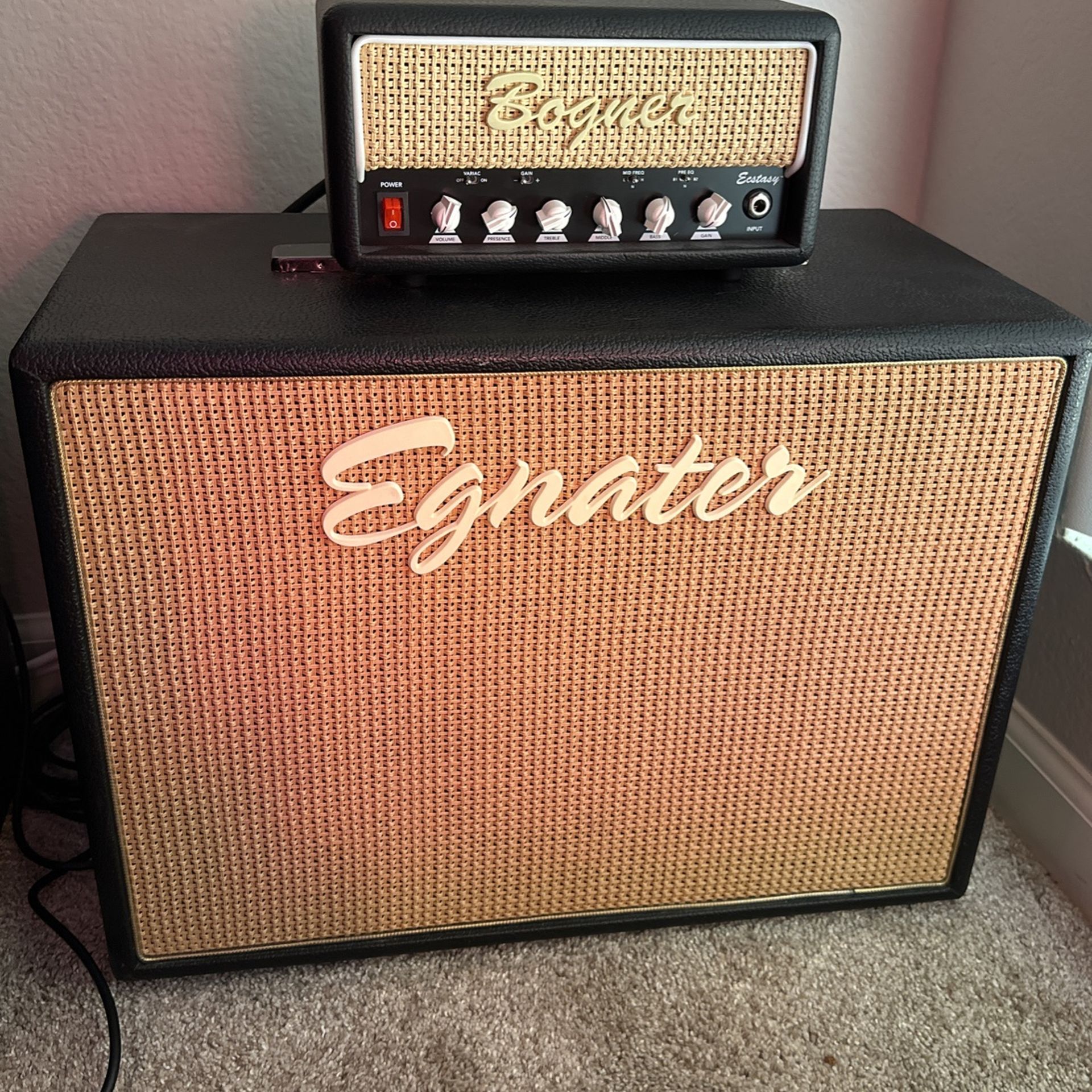 Bogner Mini + Egnater 30 Watt Cab Offers Welcome for Sale in Burbank ...