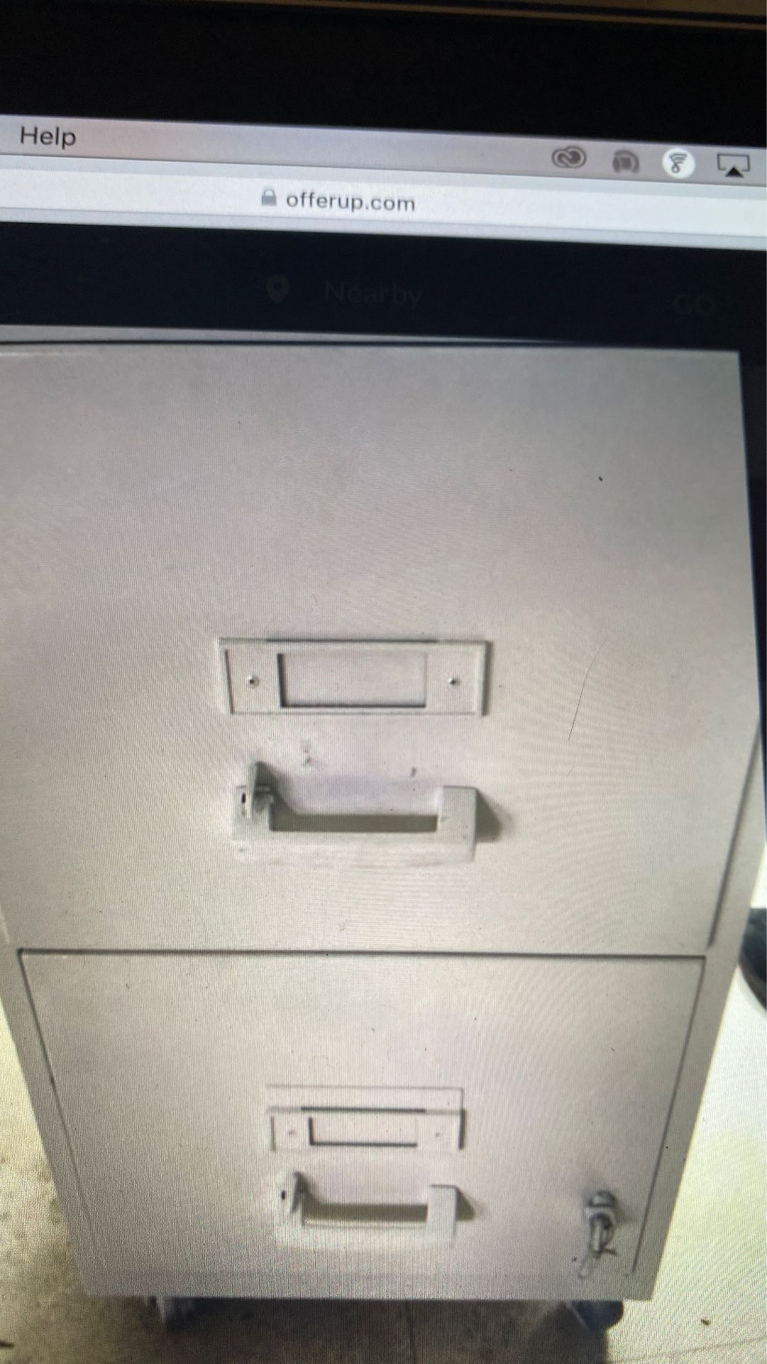 Diebold fireproof 2 drawer vertical file cabinet for Sale in Miami, FL ...