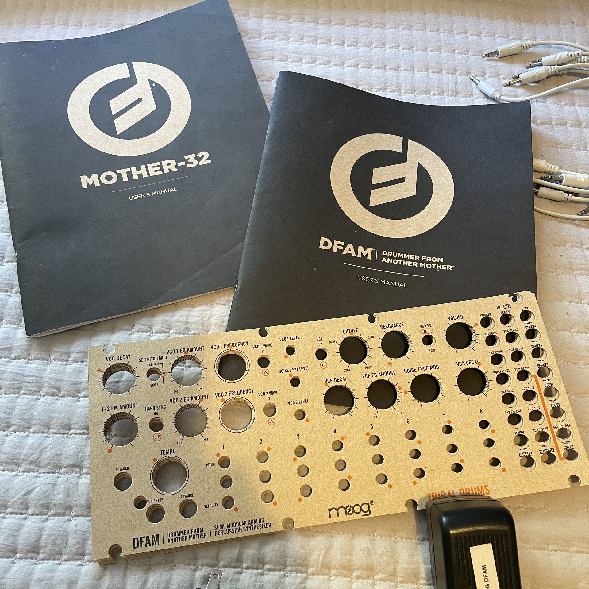 Moog DFAM + Mother 32 w 2 Tier Rack + Original Packaging for Sale in ...