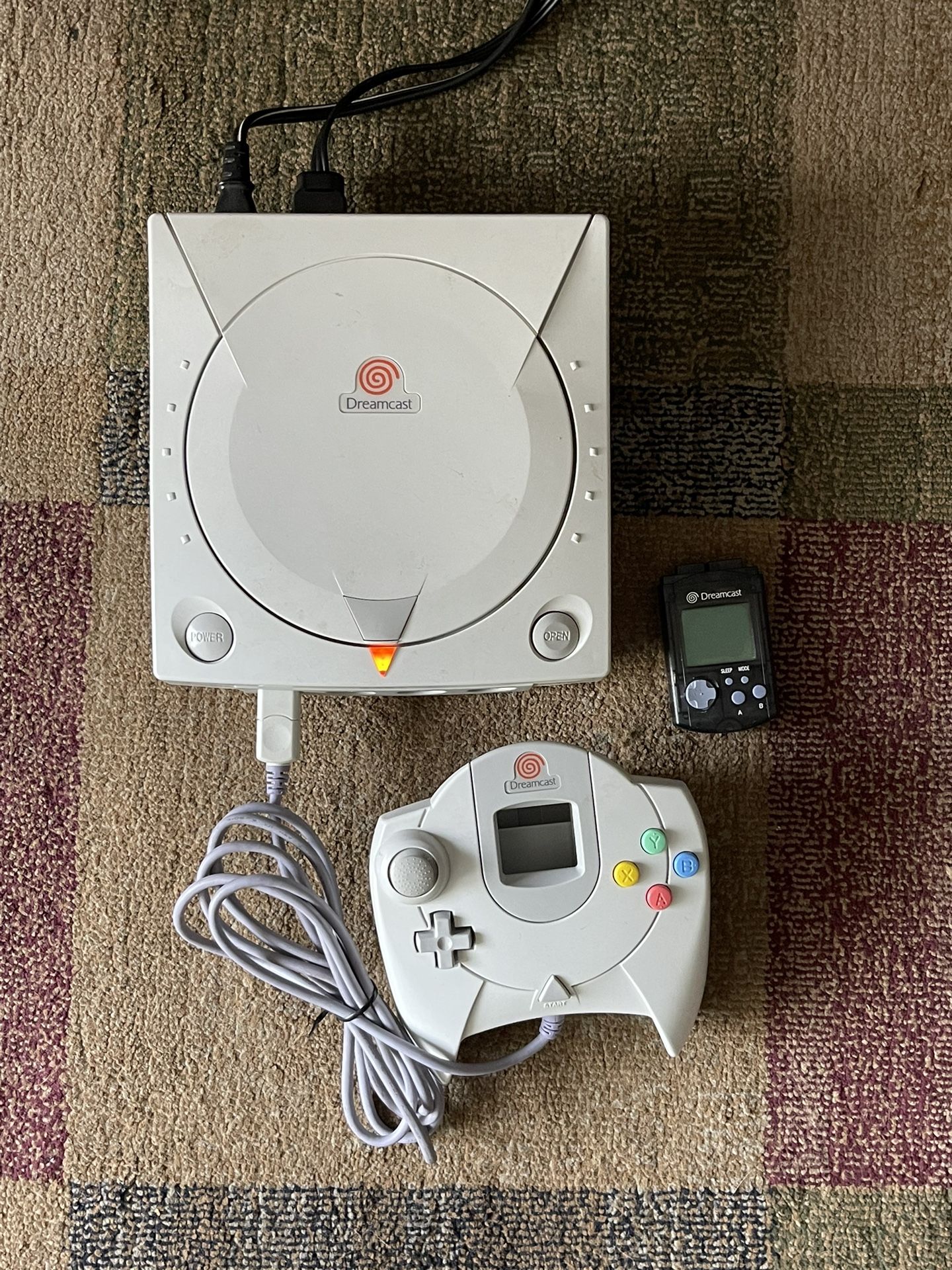 Sega Dreamcast With Controller And Cables for Sale in Anaheim, CA - OfferUp