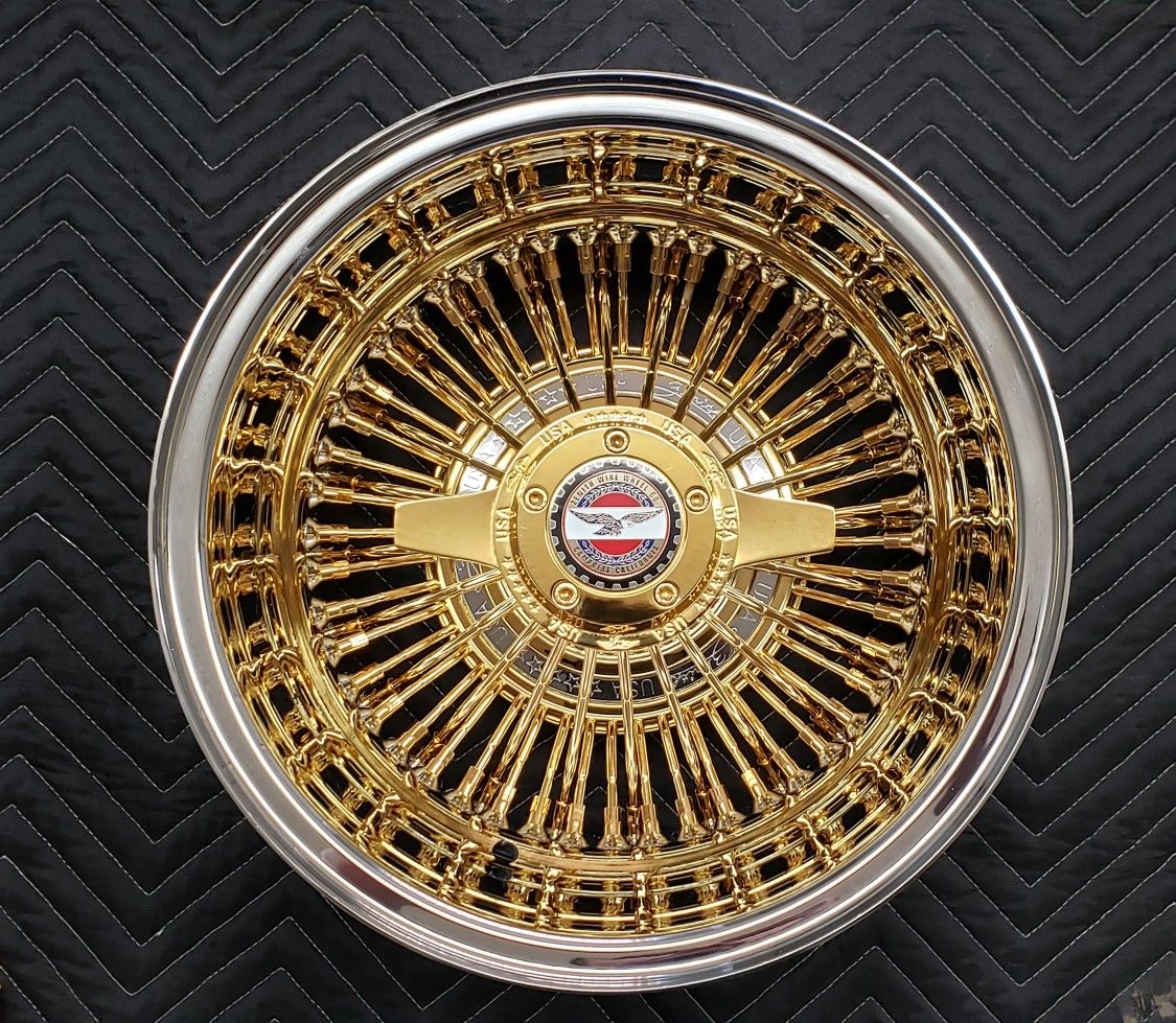13x7 Zenith wire wheels for Sale in Upland, CA - OfferUp