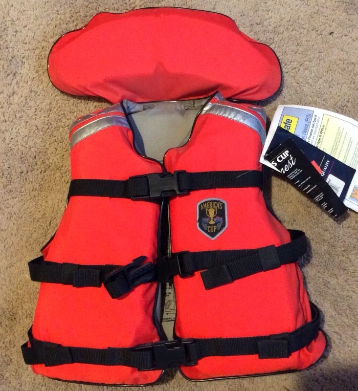 Youth whitewater life jacket NEW children’s rafting PFD 50-90lbs for ...