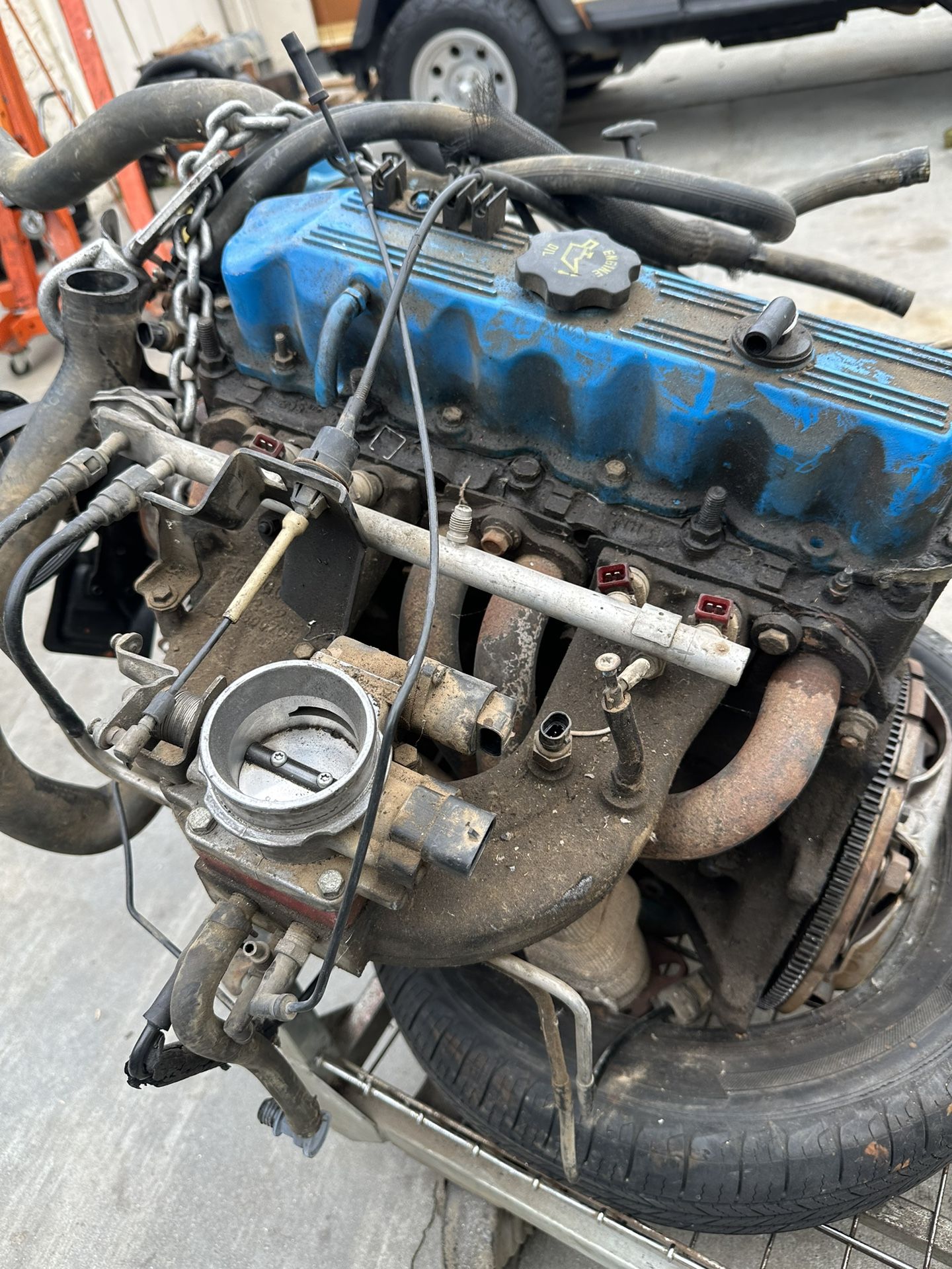 1991 JEEP WRANGLER YJ 2.5l 4cyl Engine 91-95 for Sale in Paramount, CA ...