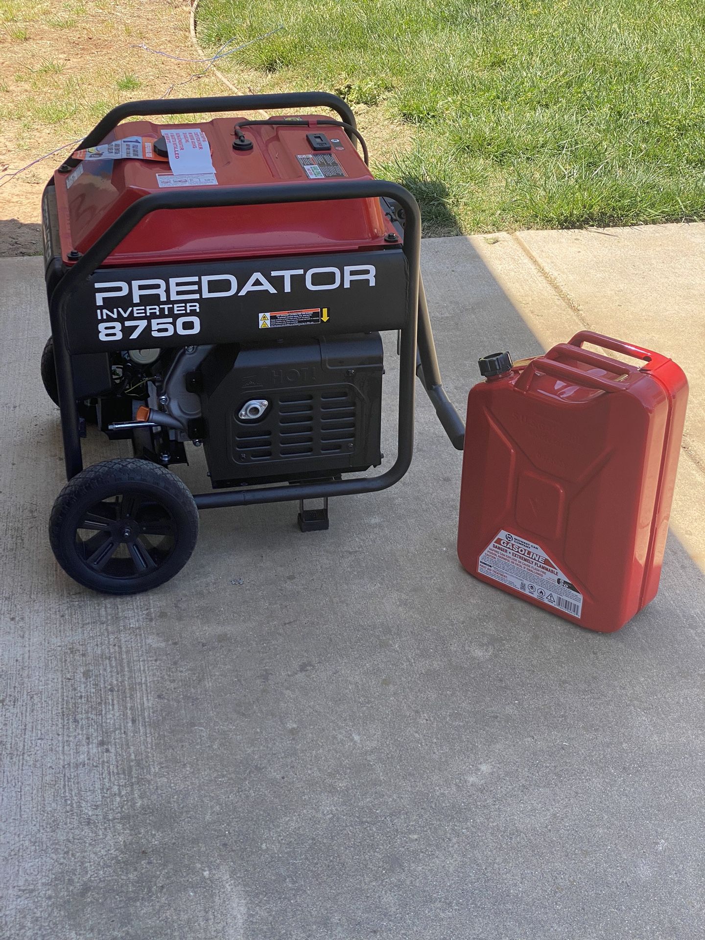 Predator 8750 Watt Inverter Generator for Sale in Wheatland, CA - OfferUp