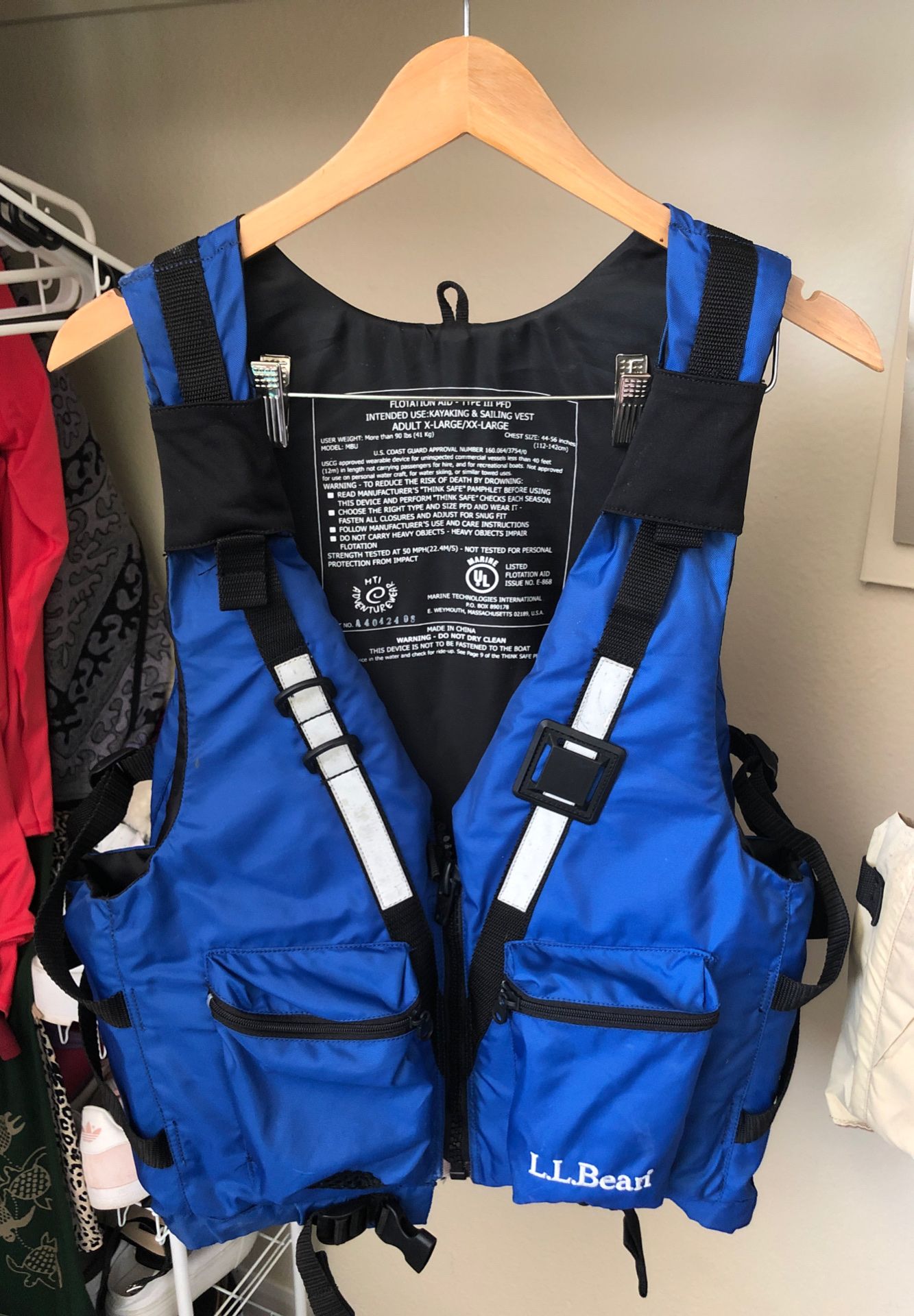 US Coast Guard Approved Type III PFD. 4 for sale. See description for ...