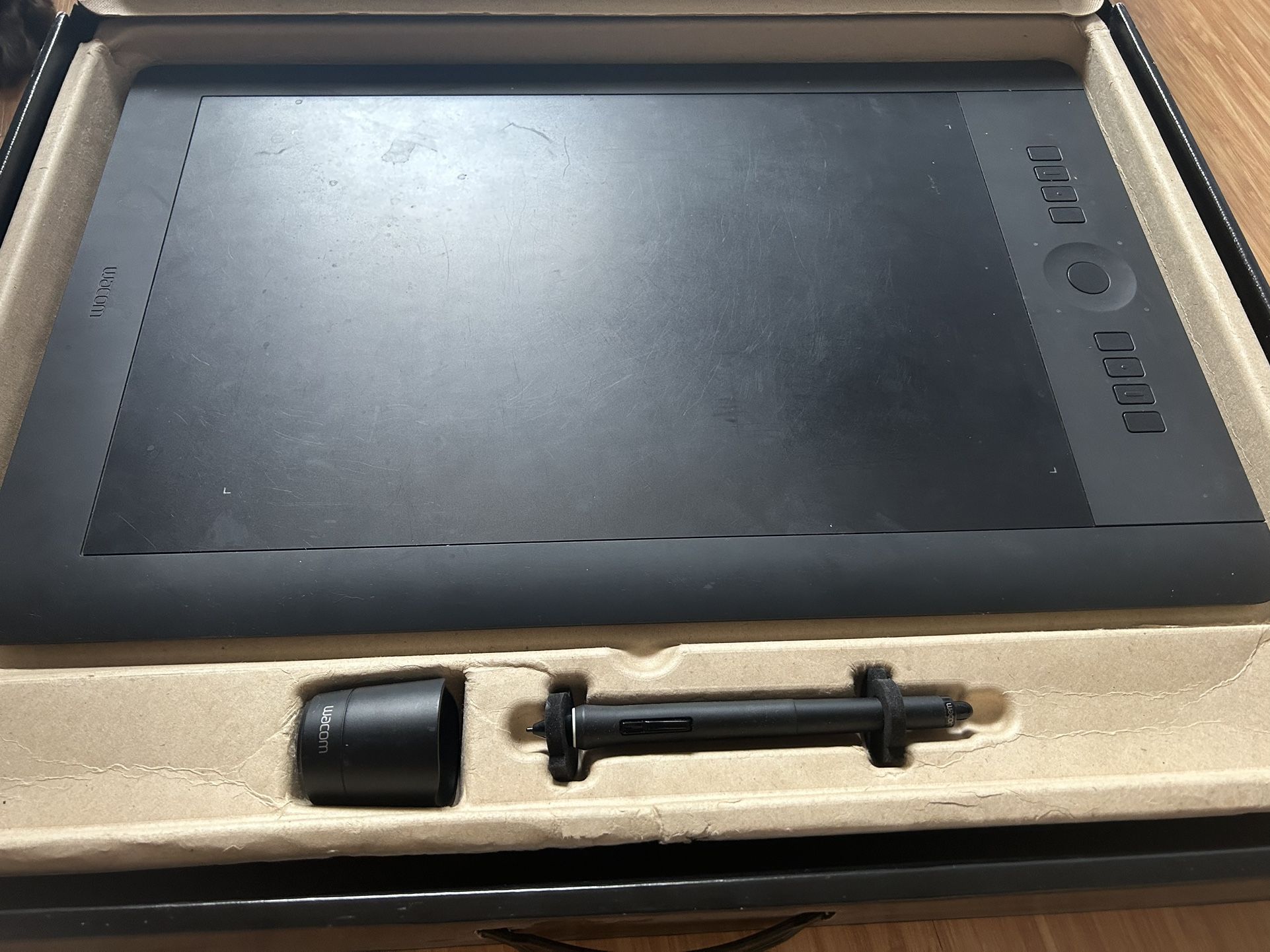 Intuos Pro Wacom Large Graphic Drawing Tablet Lightly Used Original Box ...