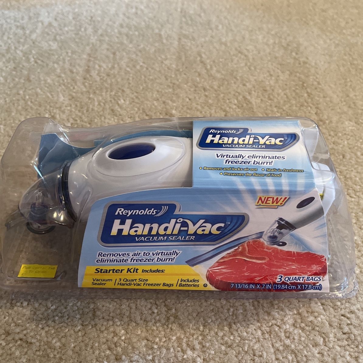 Handi Vac Vacuum Freezer Bags