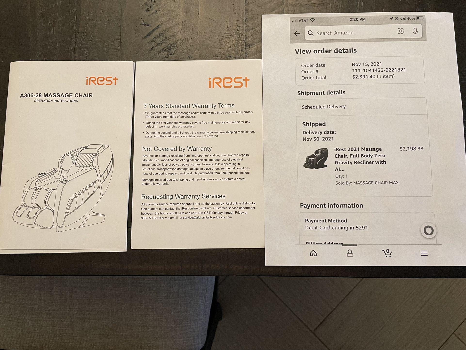 iRest Massage Chair for Sale in Murrieta, CA - OfferUp