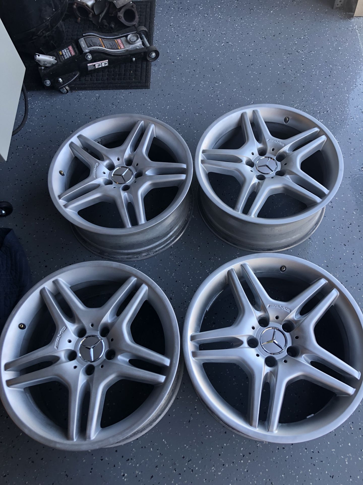 Mercedes-Benz AMG Split spoke 18” rims for Sale in Las Vegas, NV - OfferUp