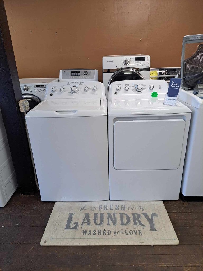 Ge Heavy Duty Super Capacity Washer And Electric Dryer Set Nice And ...