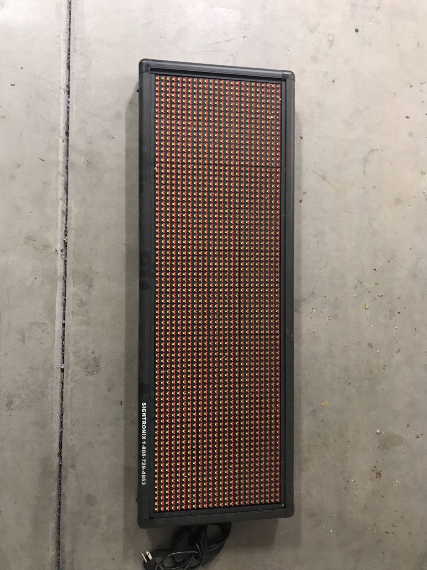 Signtronix programmable store sign. for Sale in Victorville, CA - OfferUp