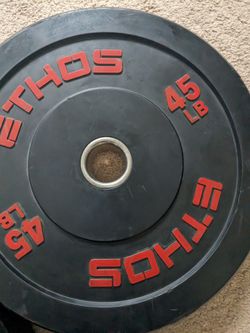 Ethos 45lb plate store
