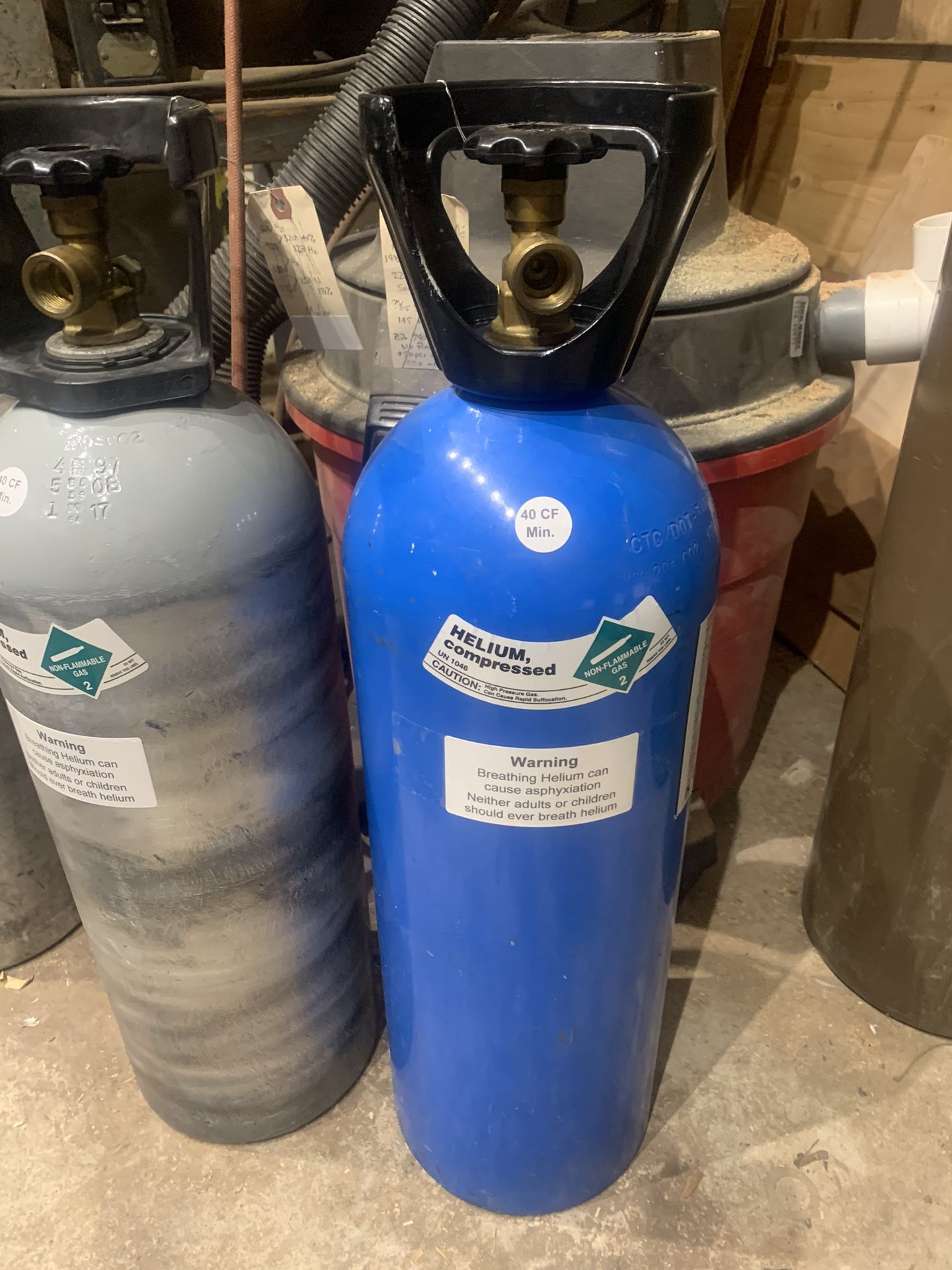Full Tank 40cf Helium for Sale in Renton, WA - OfferUp