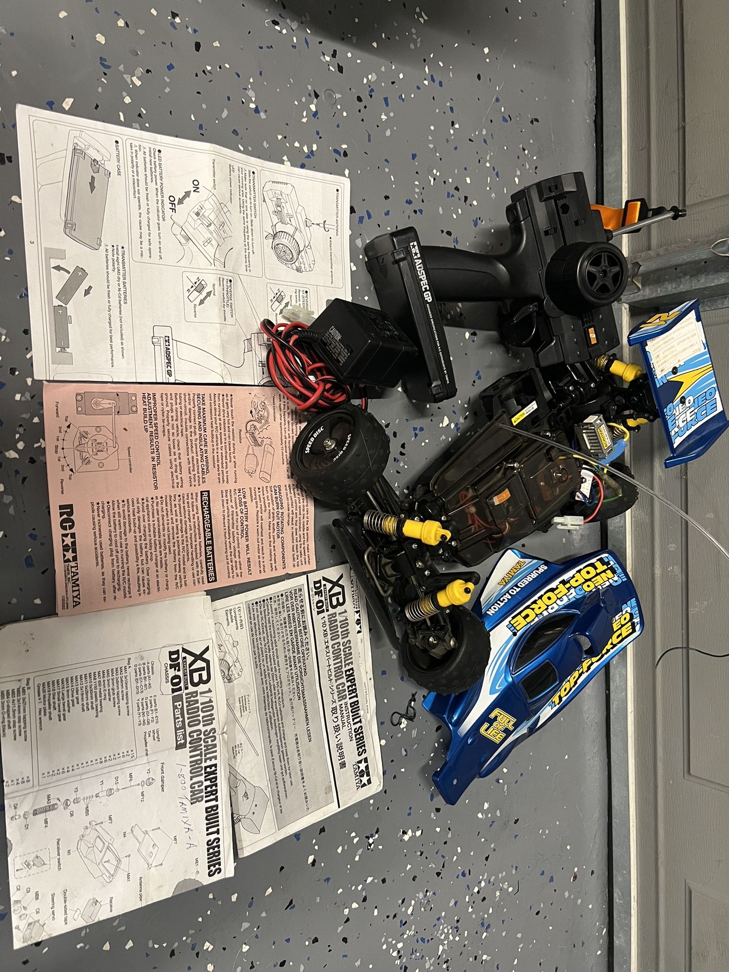 RC Tamiya EB 1/10 Neo Top Force Expert Built Vintage RTR Original ...