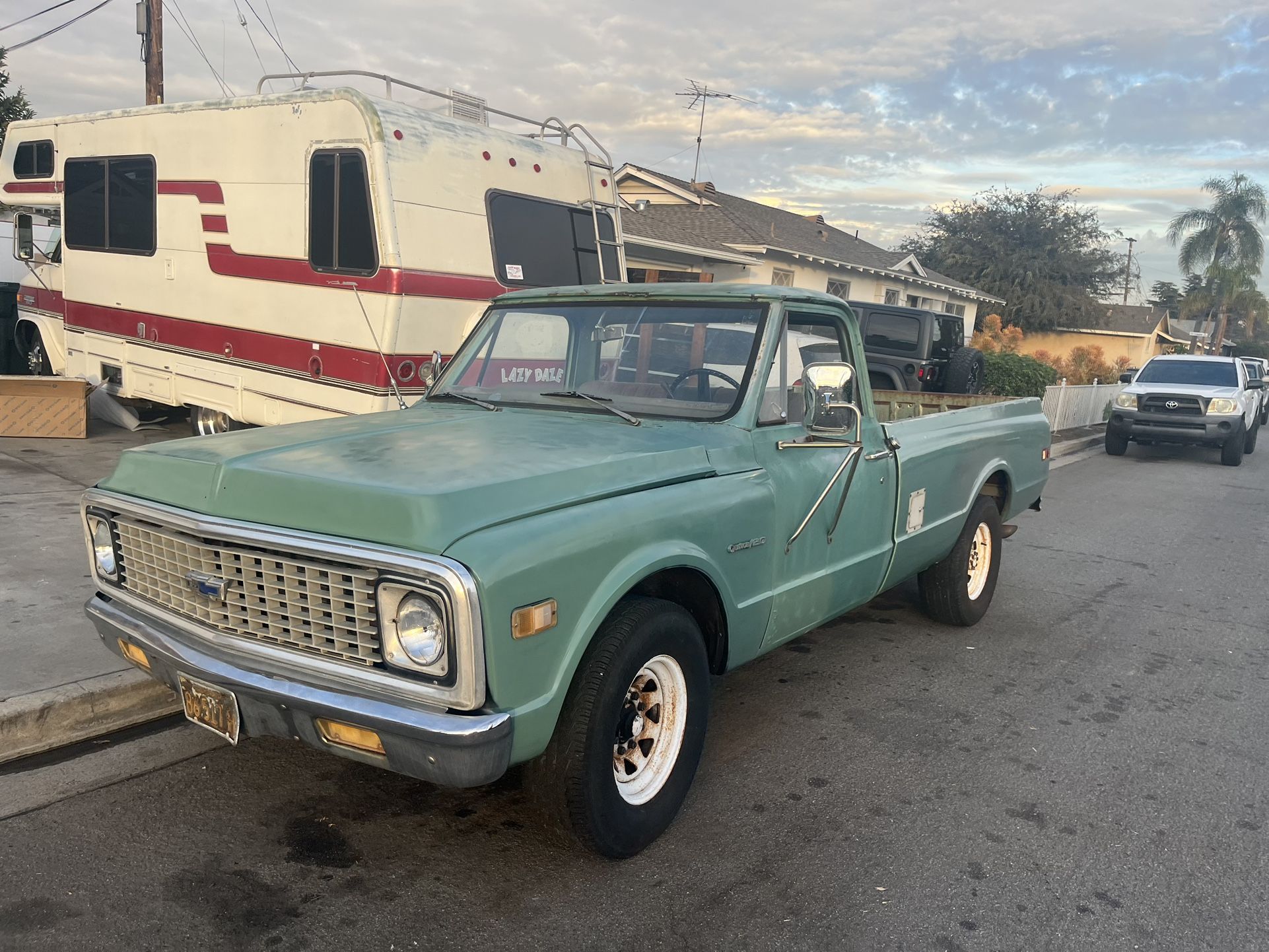 1971 Custom 20 Chevy C20 Longbed Truck 350 Automatic 3/4 8 Lug for Sale ...