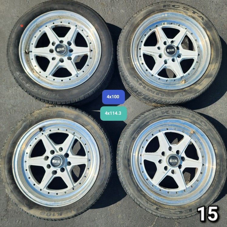 N207 XXR 501 6 Spoke White Wheels 15 inch Wheels for Sale in Upland, CA ...
