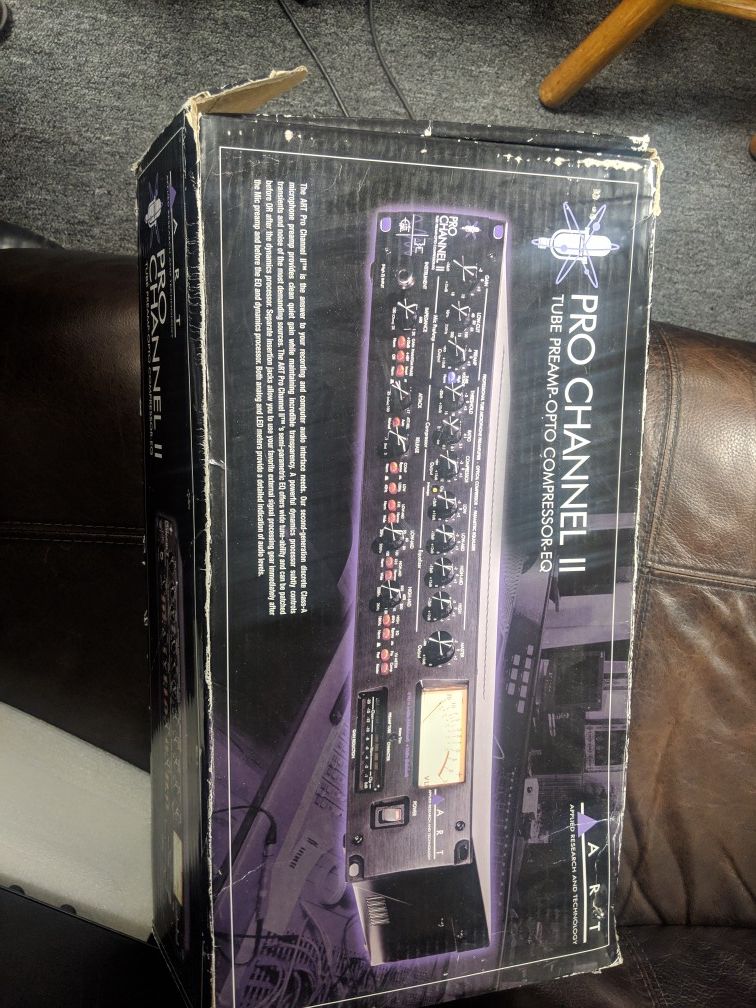 ART Pro Channel II Microphone Preamp/Compressor/EQ for Sale in ...