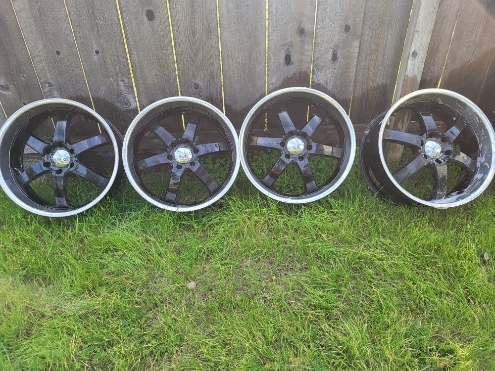 22inch Boss Rims Set. for Sale in Modesto, CA - OfferUp