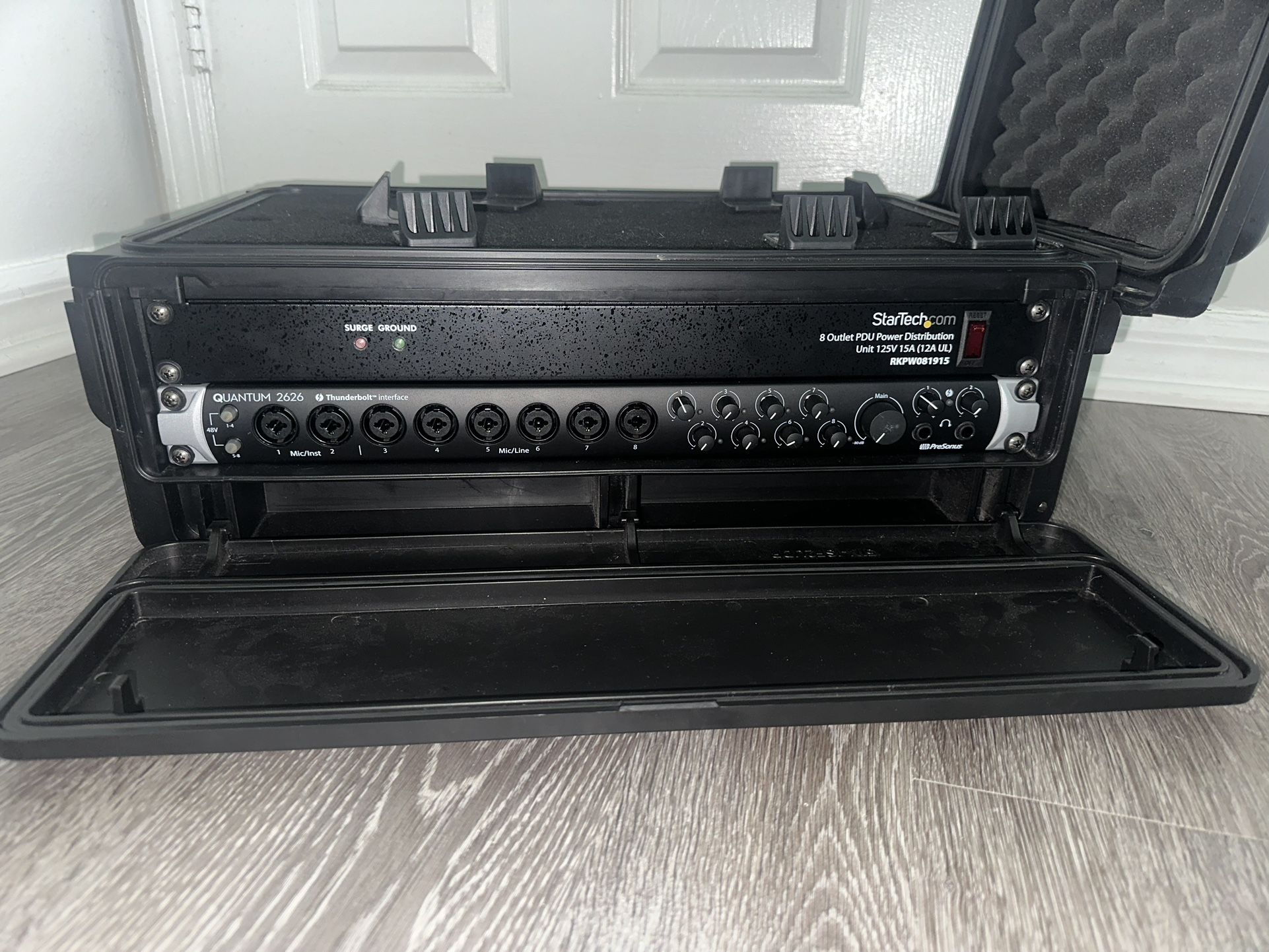 Presonus Quantum 2626 Audio Interface 8 Channels + Power Strip + Case ...