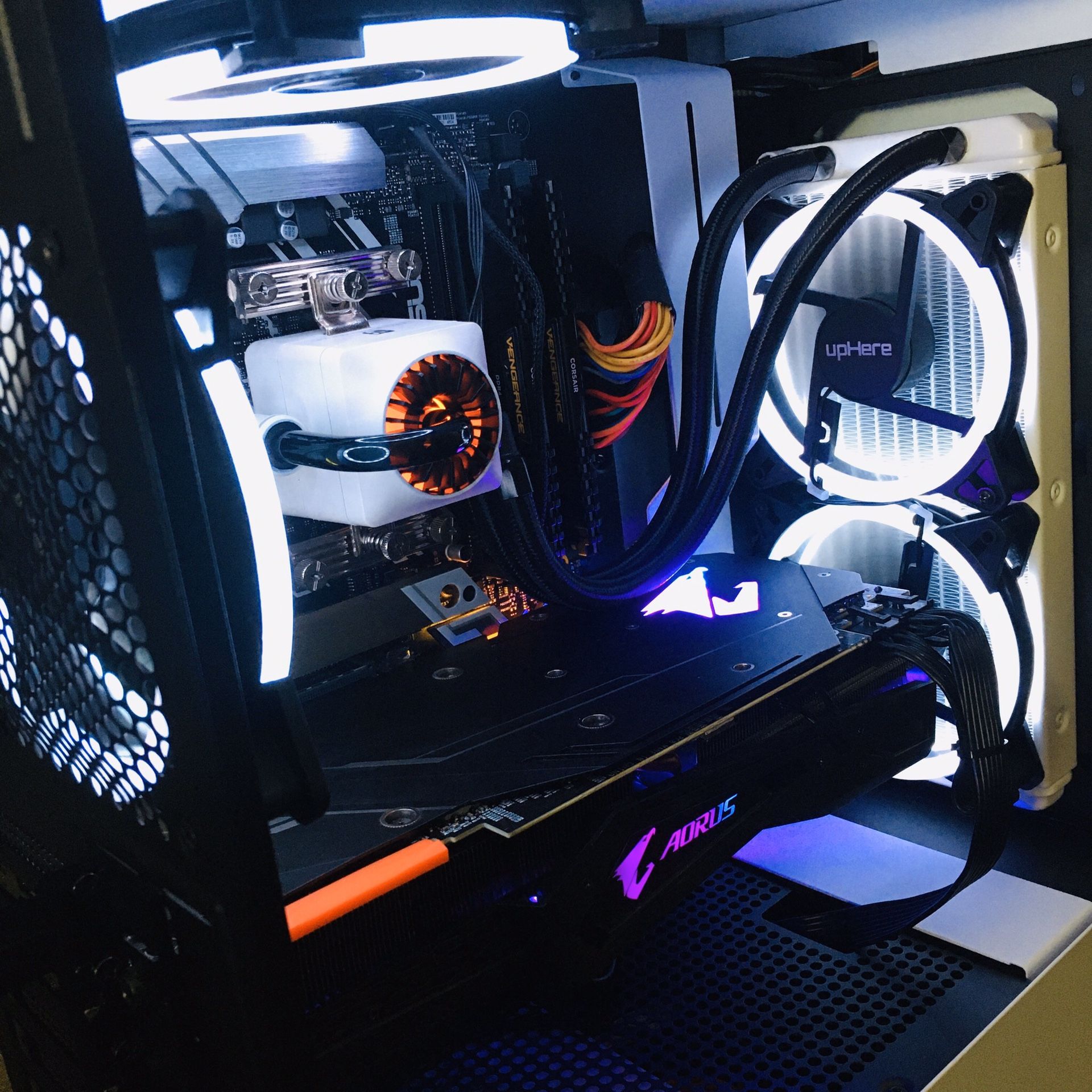 1440p White RGB Gaming & Streaming PC - RTX 2080 + Ryzen 3600 for Sale ...