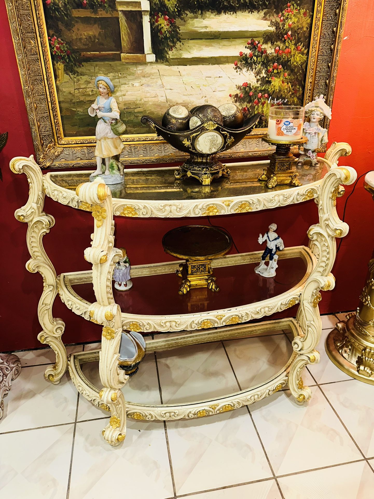 Italian 3 Tier Entry Table for Sale in Pomona, CA - OfferUp