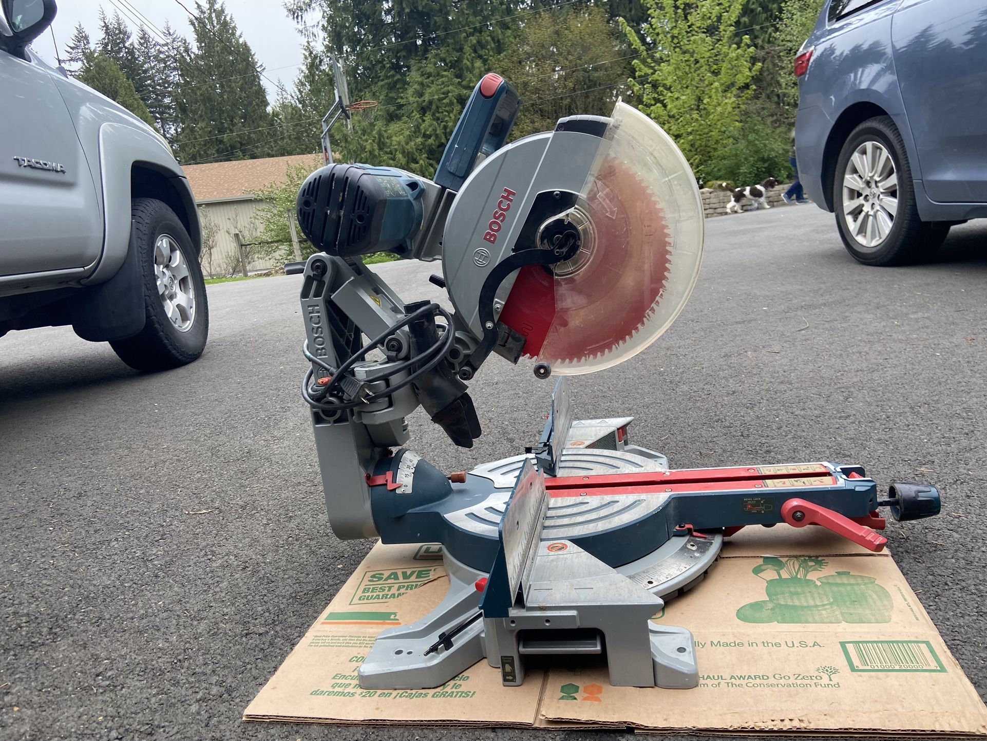 Bosch GCM12SD 15 Inch Dual-Bevel Sliding Glide Miter Saw for Sale in ...