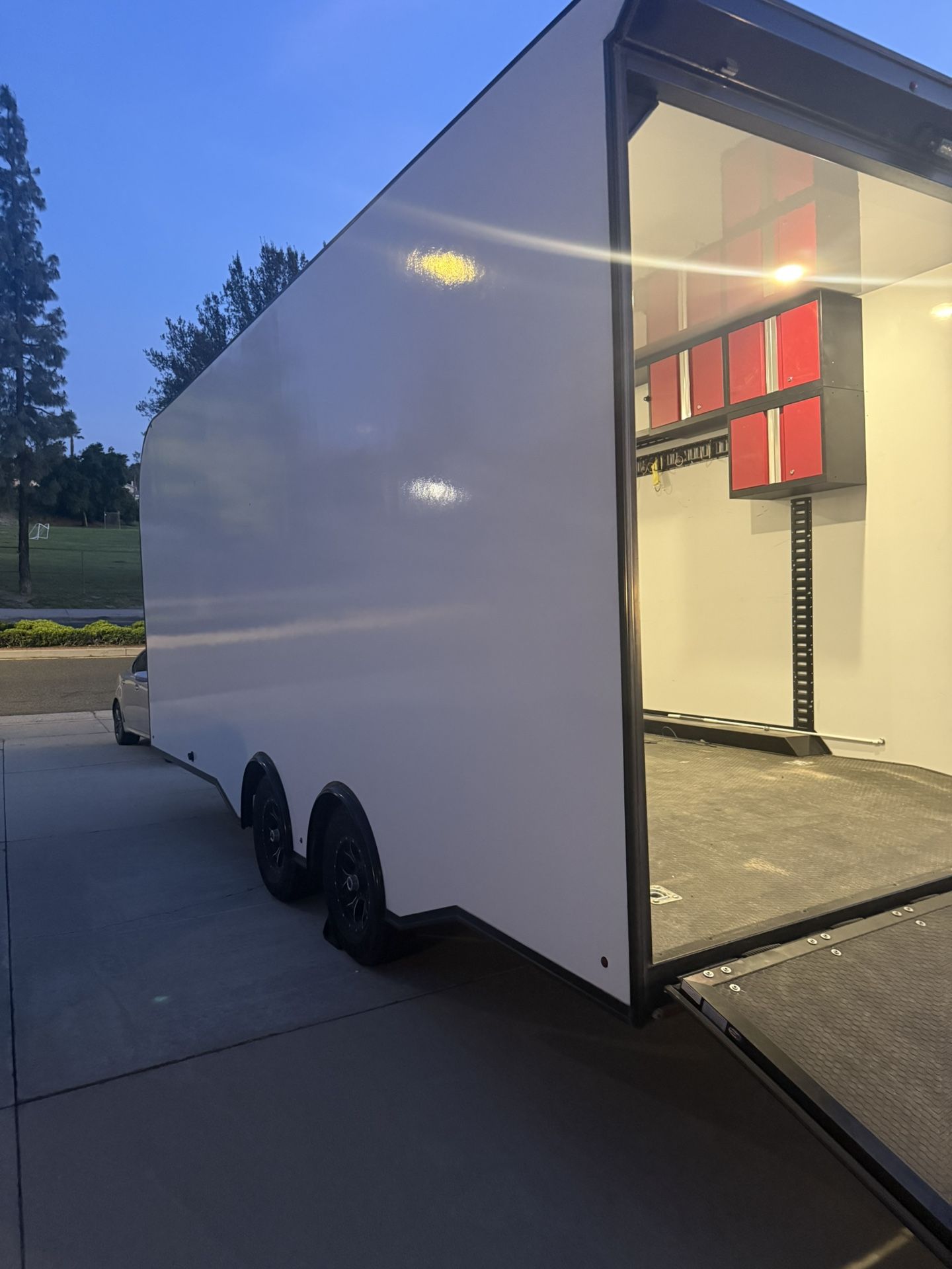 8X20 IROk Enclosed Trailer for Sale in Riverside, CA - OfferUp