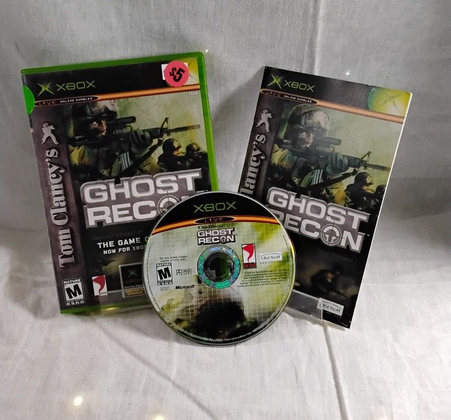 Tom Clancy's Ghost Recon Xbox (2002) for Sale in Shady Shores, TX - OfferUp