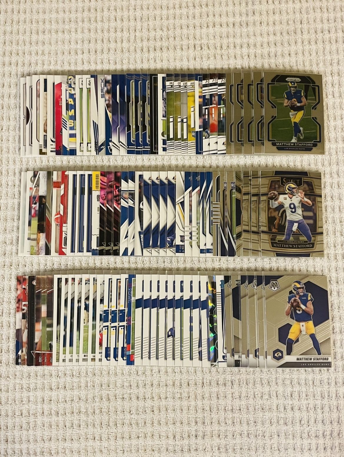 Los Angeles Rams Sports Card Football Card Team Lot! 100 Cards Total ...