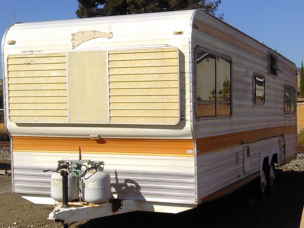1978 Fireball camper in very descent shape for it's age $830+ back fees ...