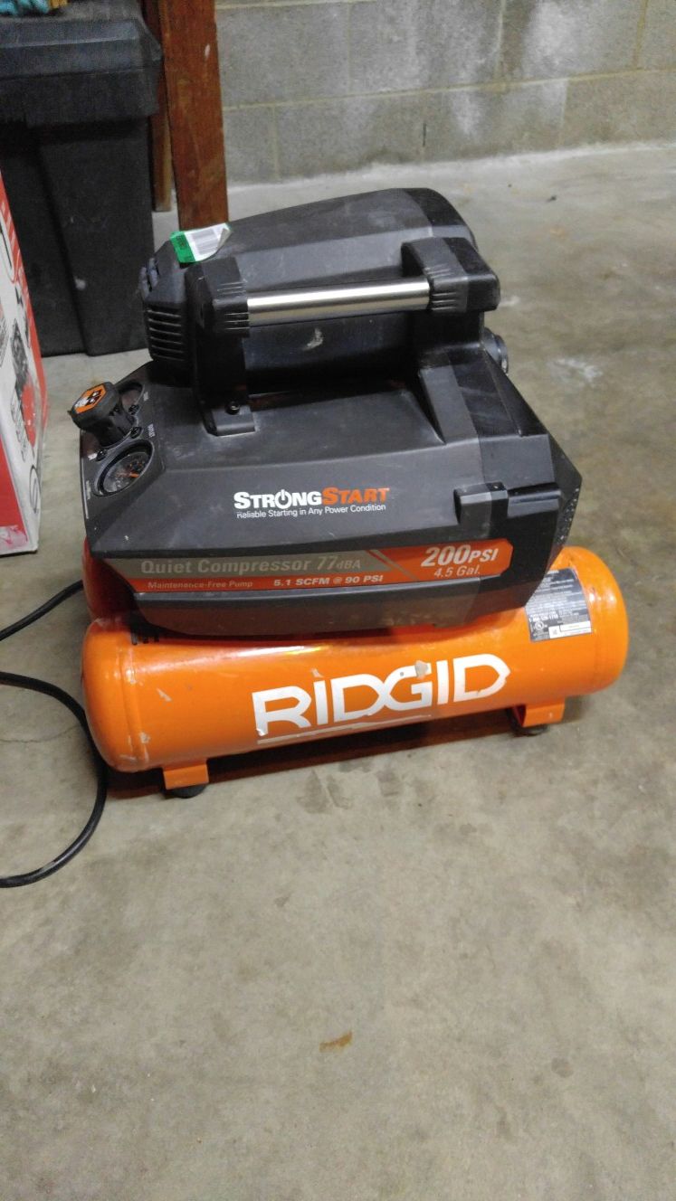 Ridgid air compressor for Sale in Ventura, CA - OfferUp