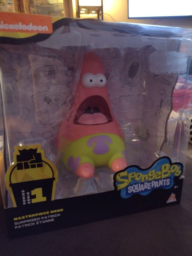 Patrick Star Meme Surprised