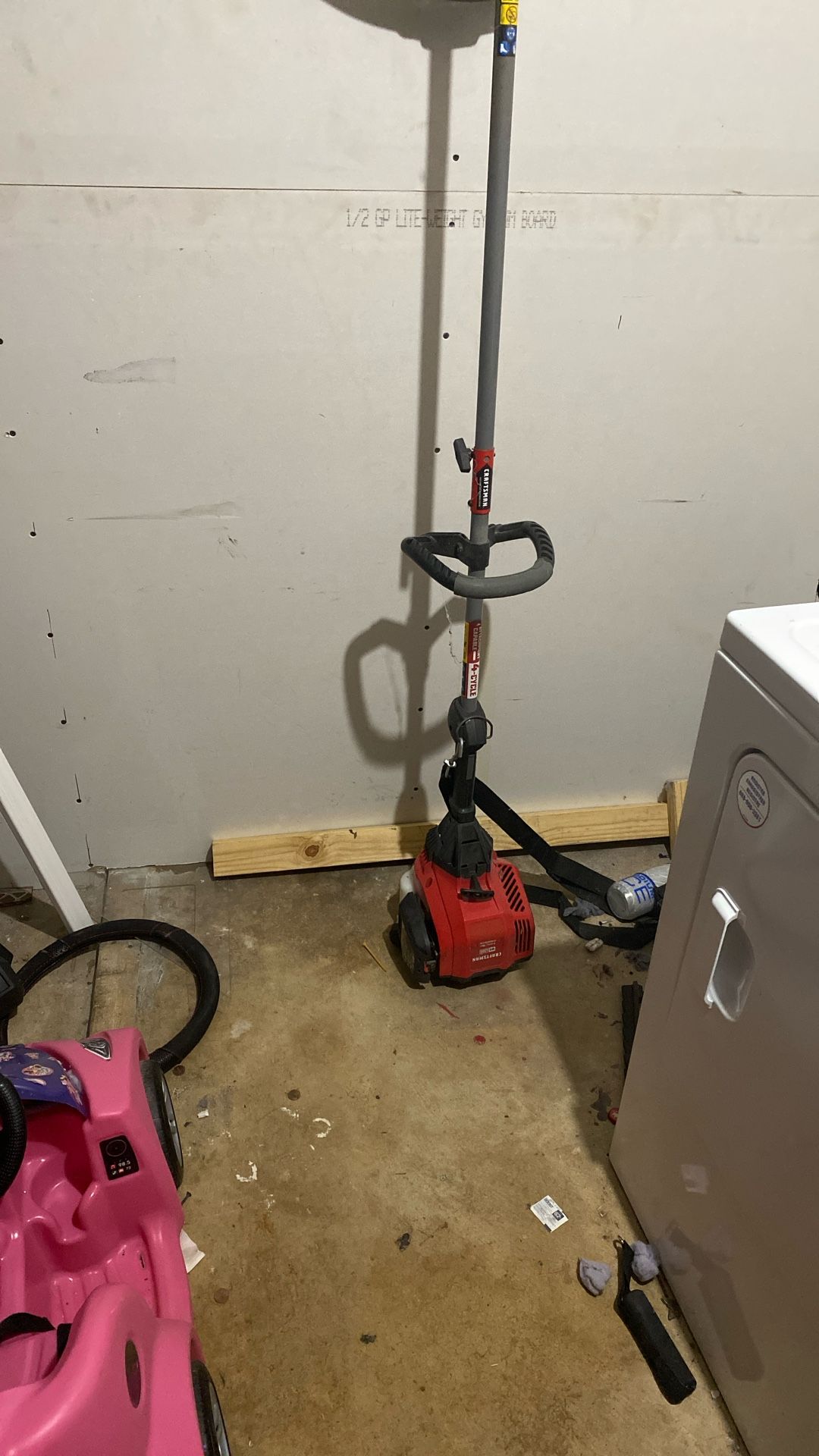 Craftsman Gas 4-Cycle Straight Shaft String Trimmer with Attachment ...