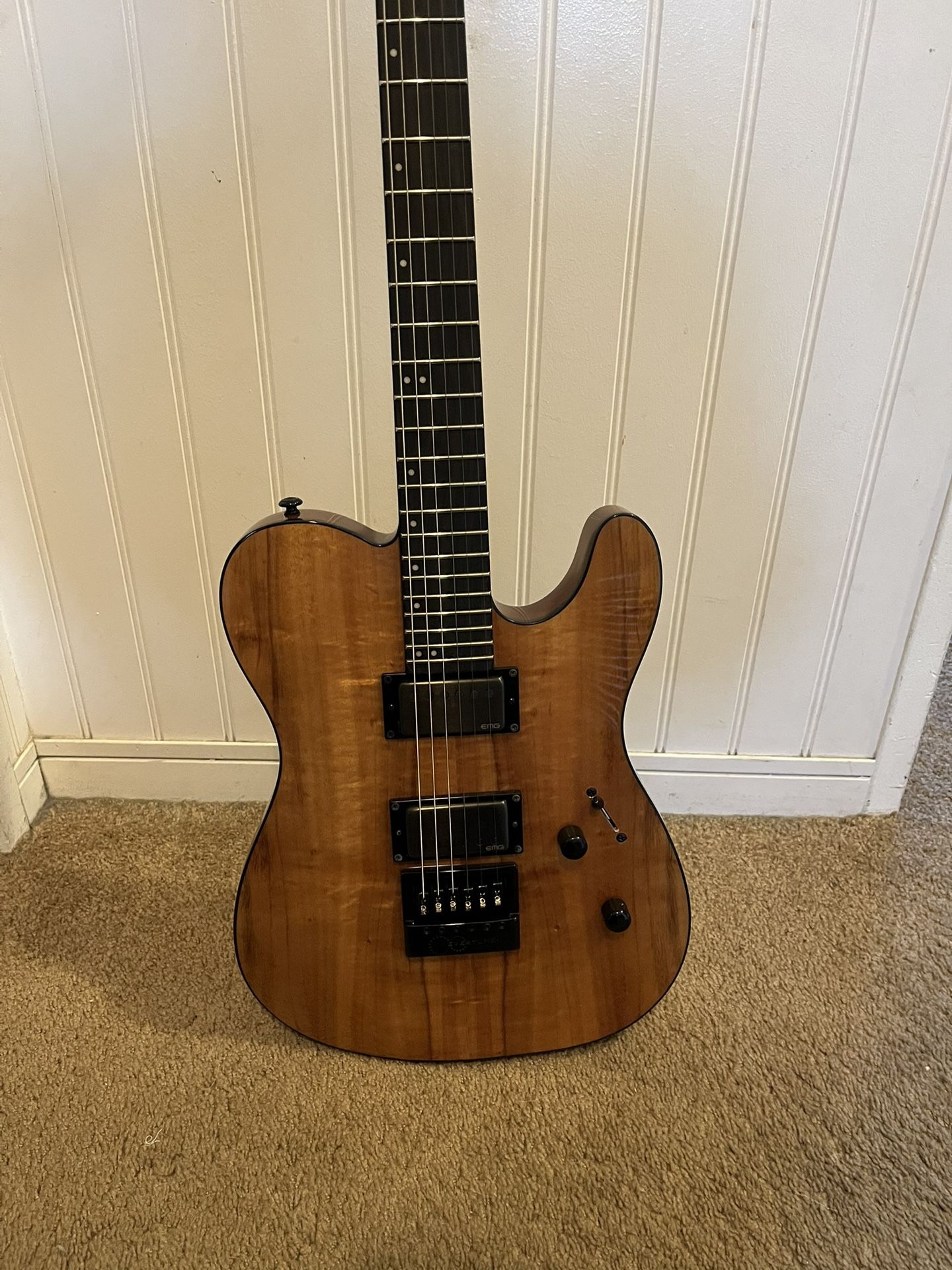ESP TE-1000 Koa Electric Guitar for Sale in Anaheim, CA - OfferUp