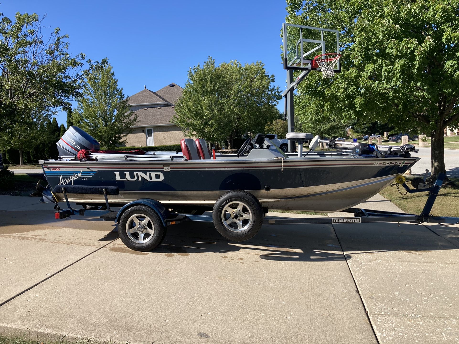 1993 Lund Angler II Deluxe for Sale in Orland Park, IL - OfferUp