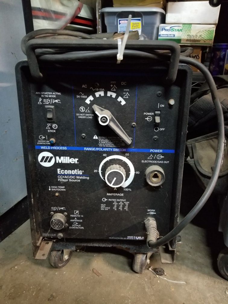 Miller Econo Tig welder for Sale in Lynwood, CA - OfferUp