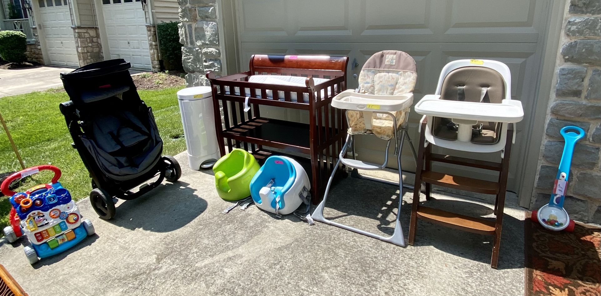 Baby Items - Highchair, Changing Table, Stroller, Infant Seat, Pail for ...